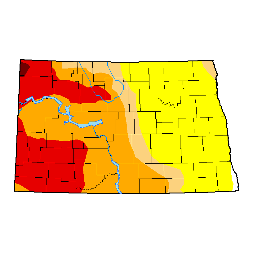 Drought easing, still blankets western ND | CSi News Now!
